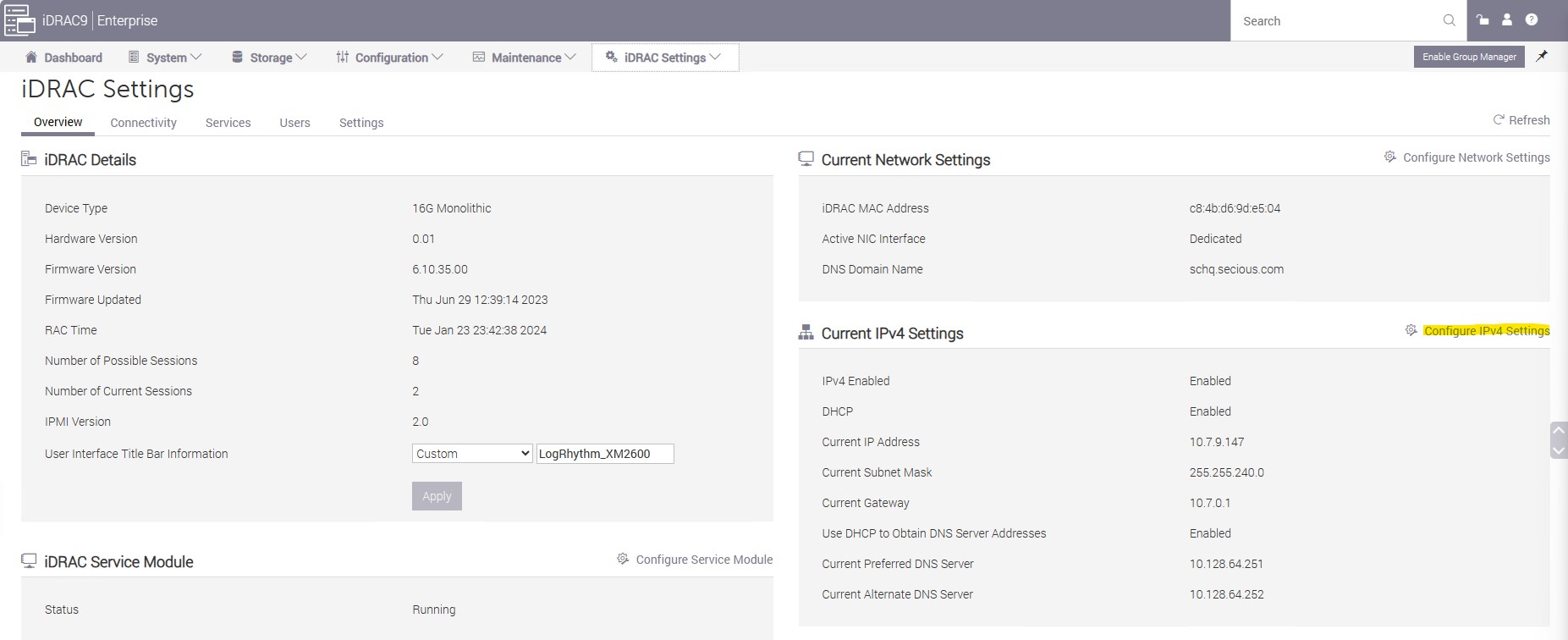 Gen6 Windows Appliance Hardware Installation
