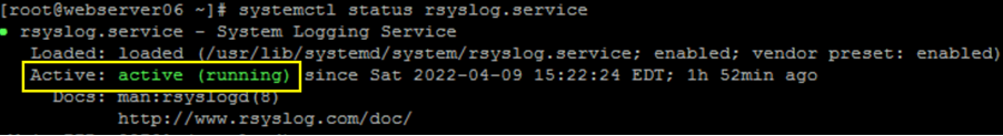 Syslog - Apache Access Log