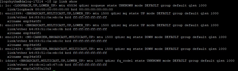 NIC Teaming/Bonding Configuration