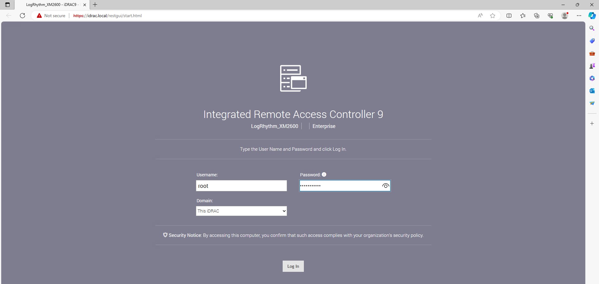 Gen6 Windows Appliance Hardware Installation
