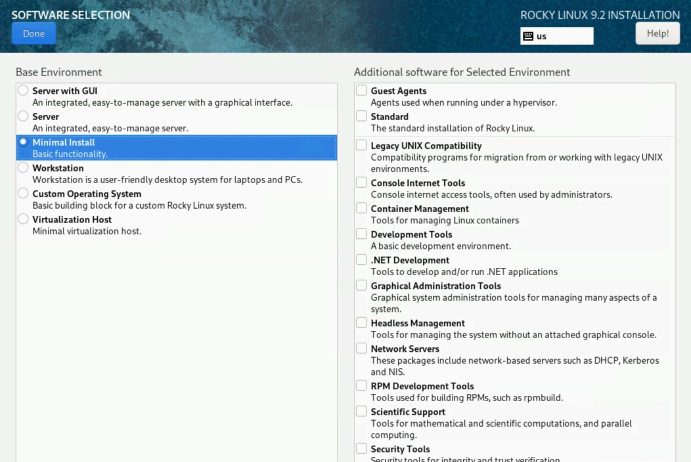 Upgrade CentOS 7 to Rocky Linux 9 using Minimal ISO