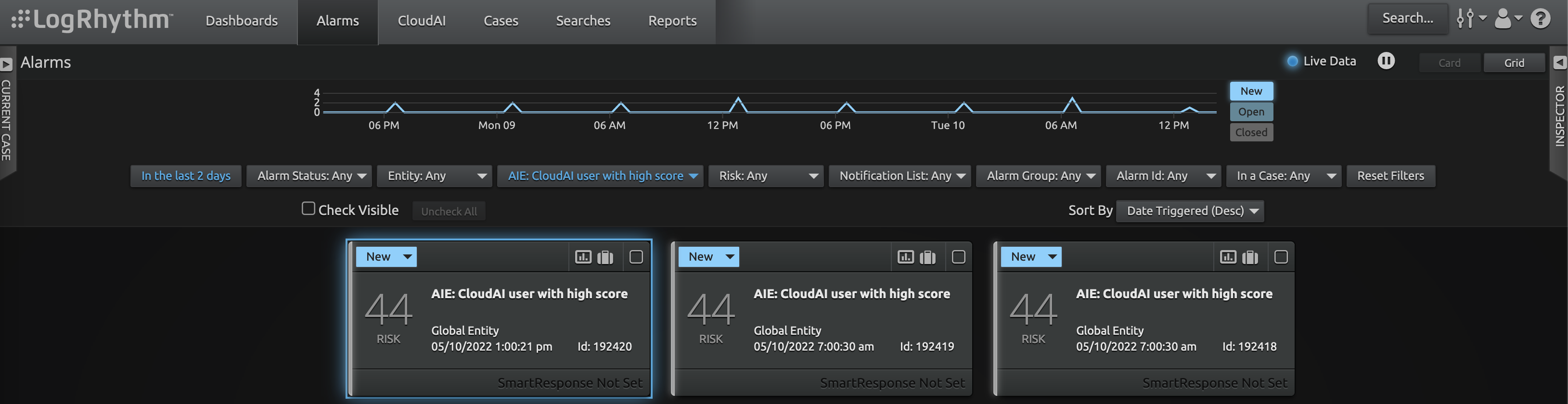 Using LogRhythm UEBA